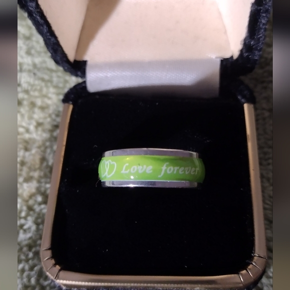 unbranded | Accessories | Men Stainless Steel Love Forever Ring | Poshmark